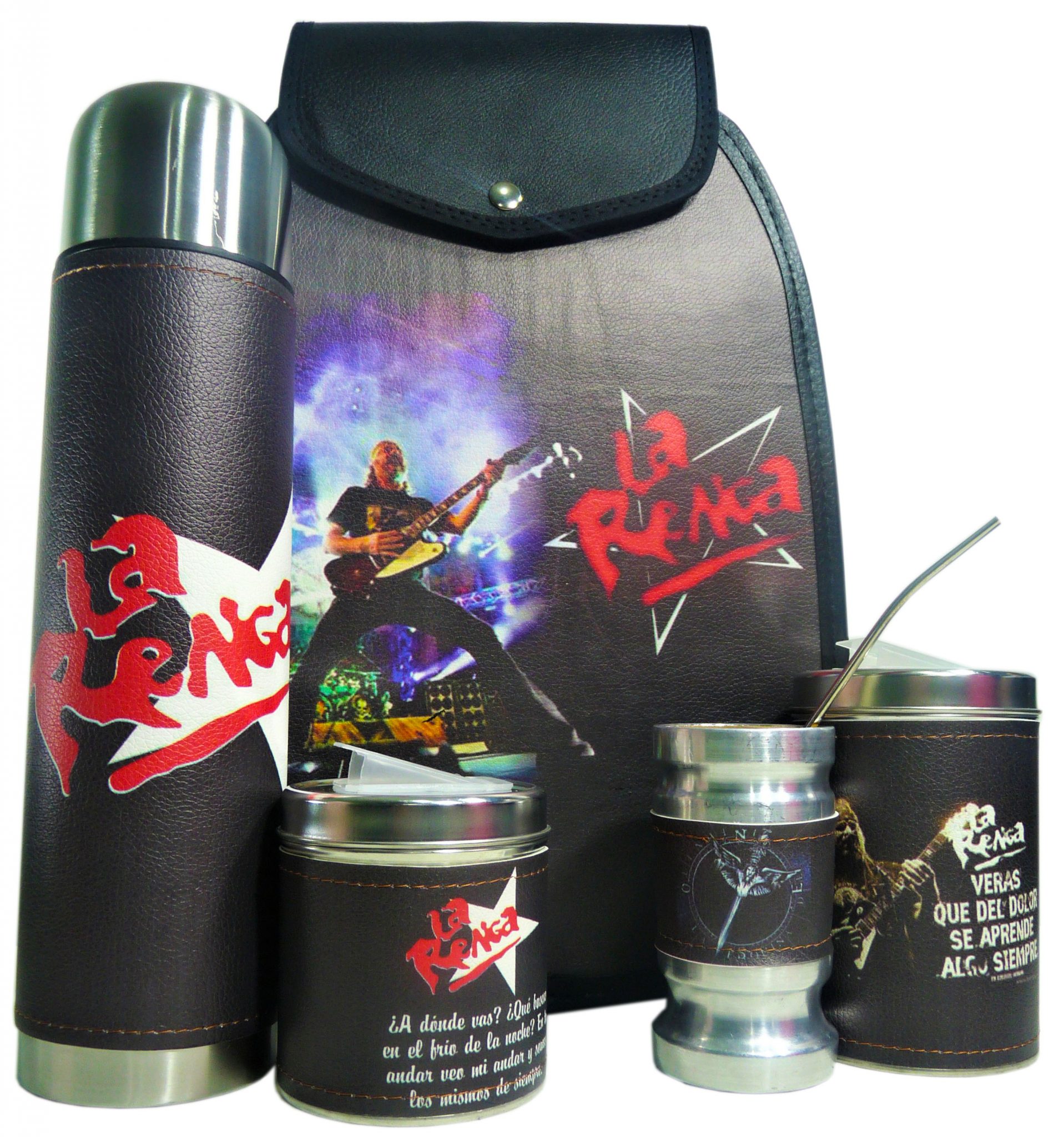 Set matero diseño de La Renga colección FAR | Mundo Set Matero