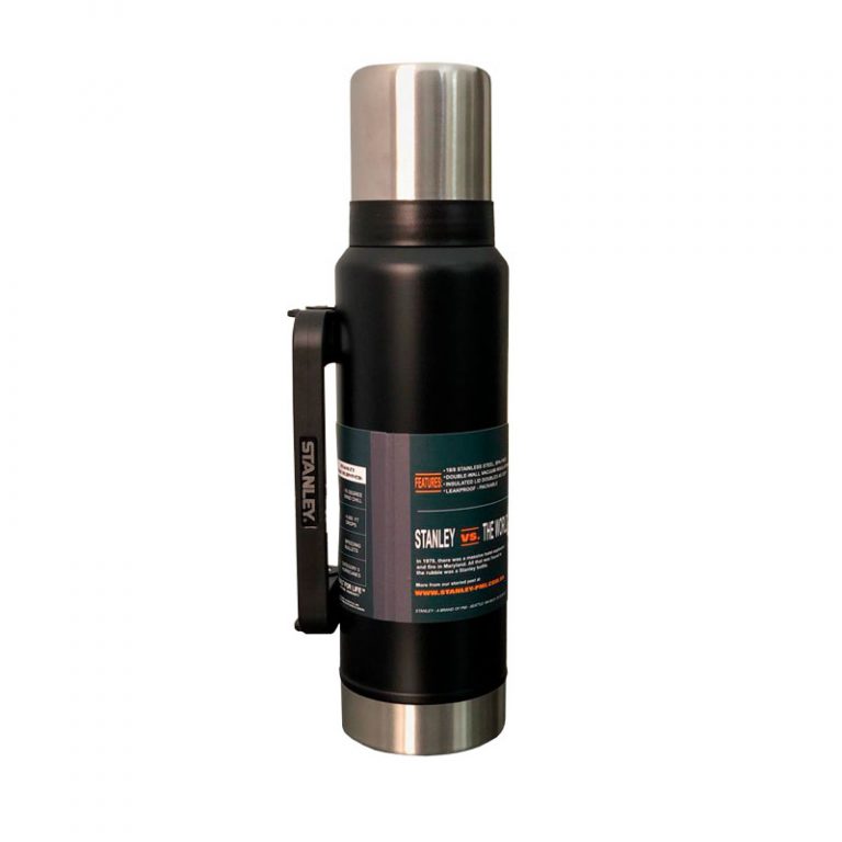 Termo Stanley color negro 1.3 litros | Mundo Set Matero