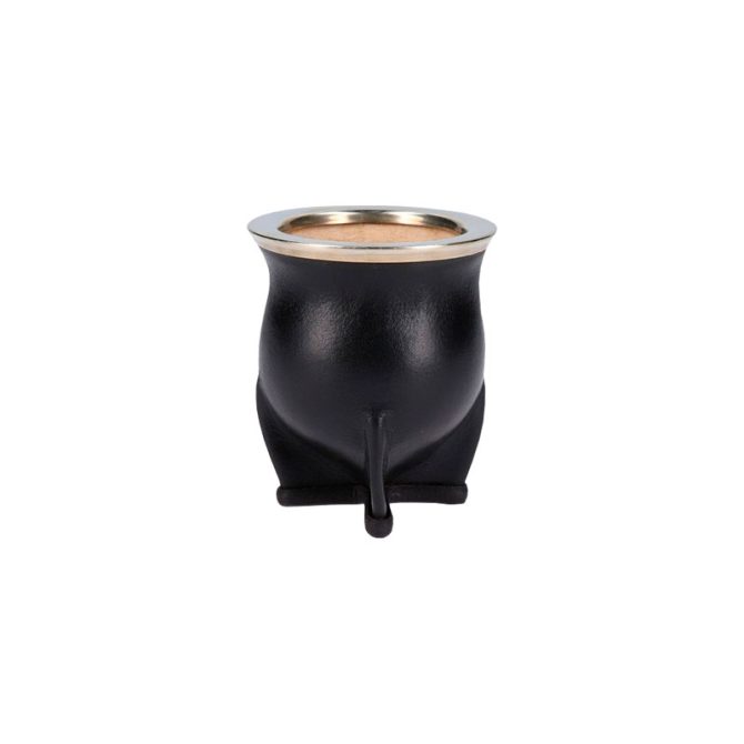 Mate camionero trenzado virola de acero inoxidable